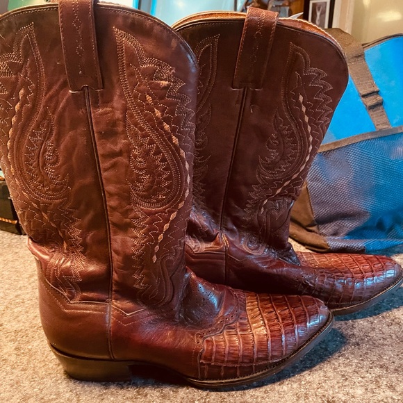 Dan Post | Shoes | Dan Post Genuine Caiman Boots 1w | Poshmark